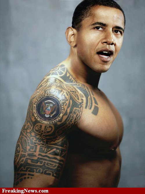 Obama's parental shame slingshot: Will there be a family tattoo on ...